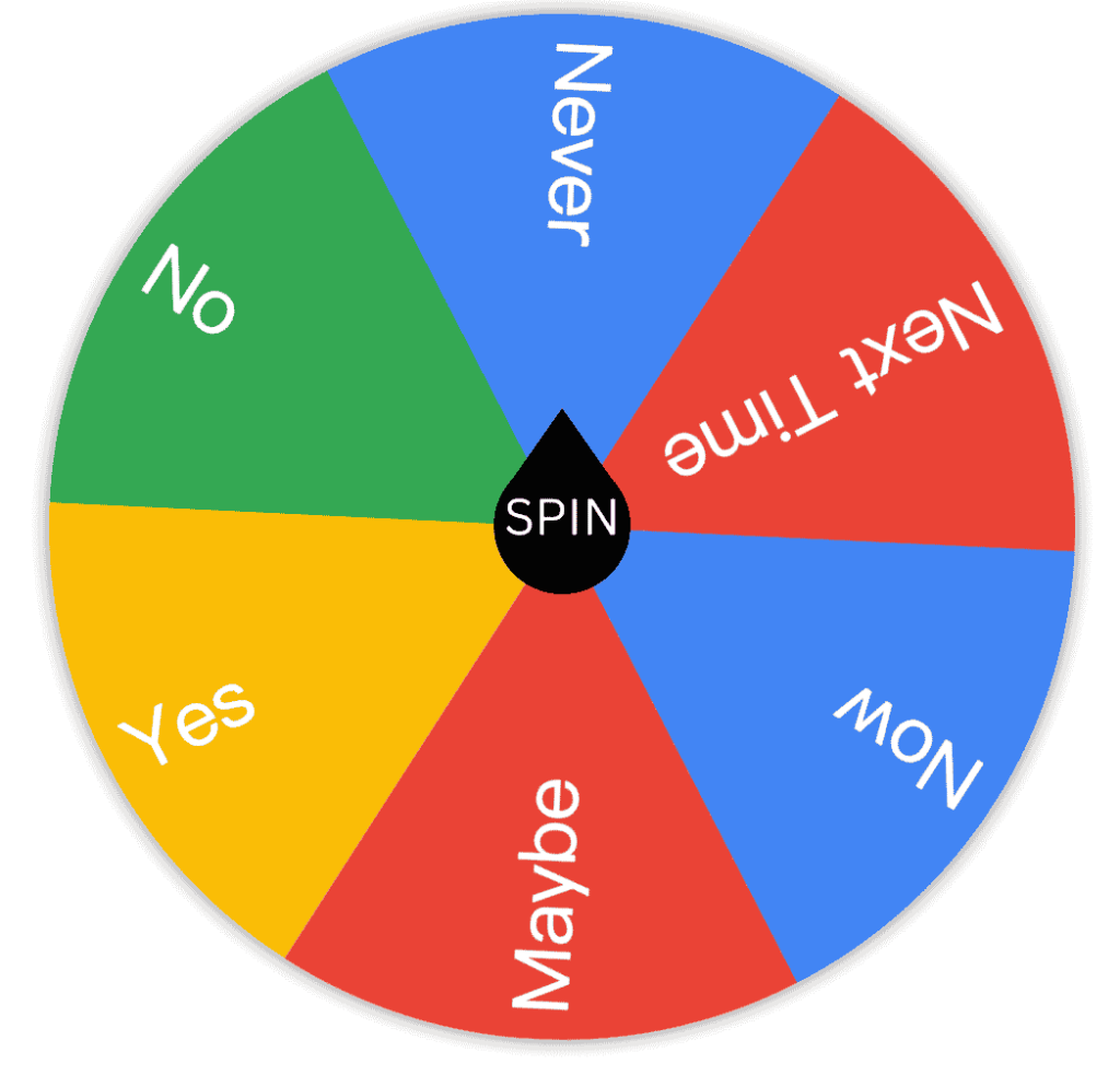 Choice Wheel | Spin the Random Picker - YourSpinner
